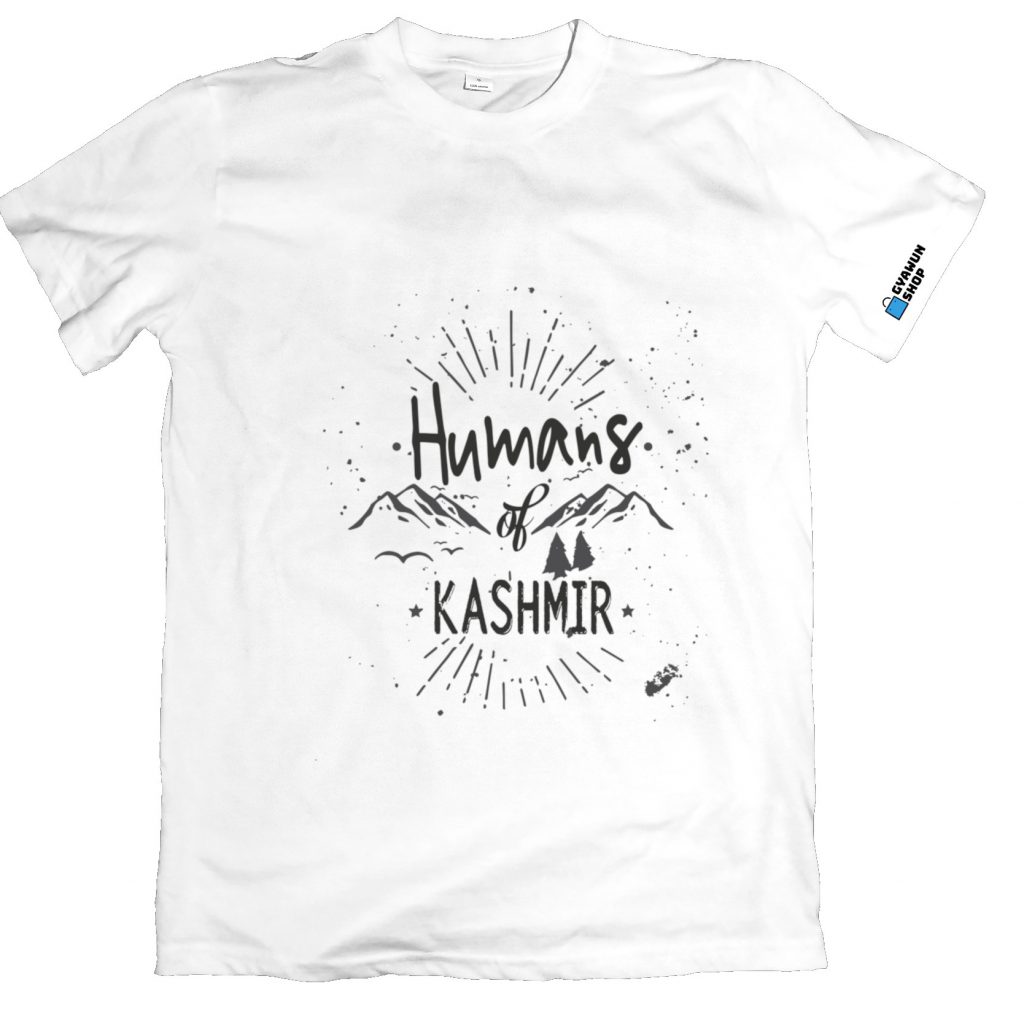 Humans of Kashmir T Shirt - Gyawun