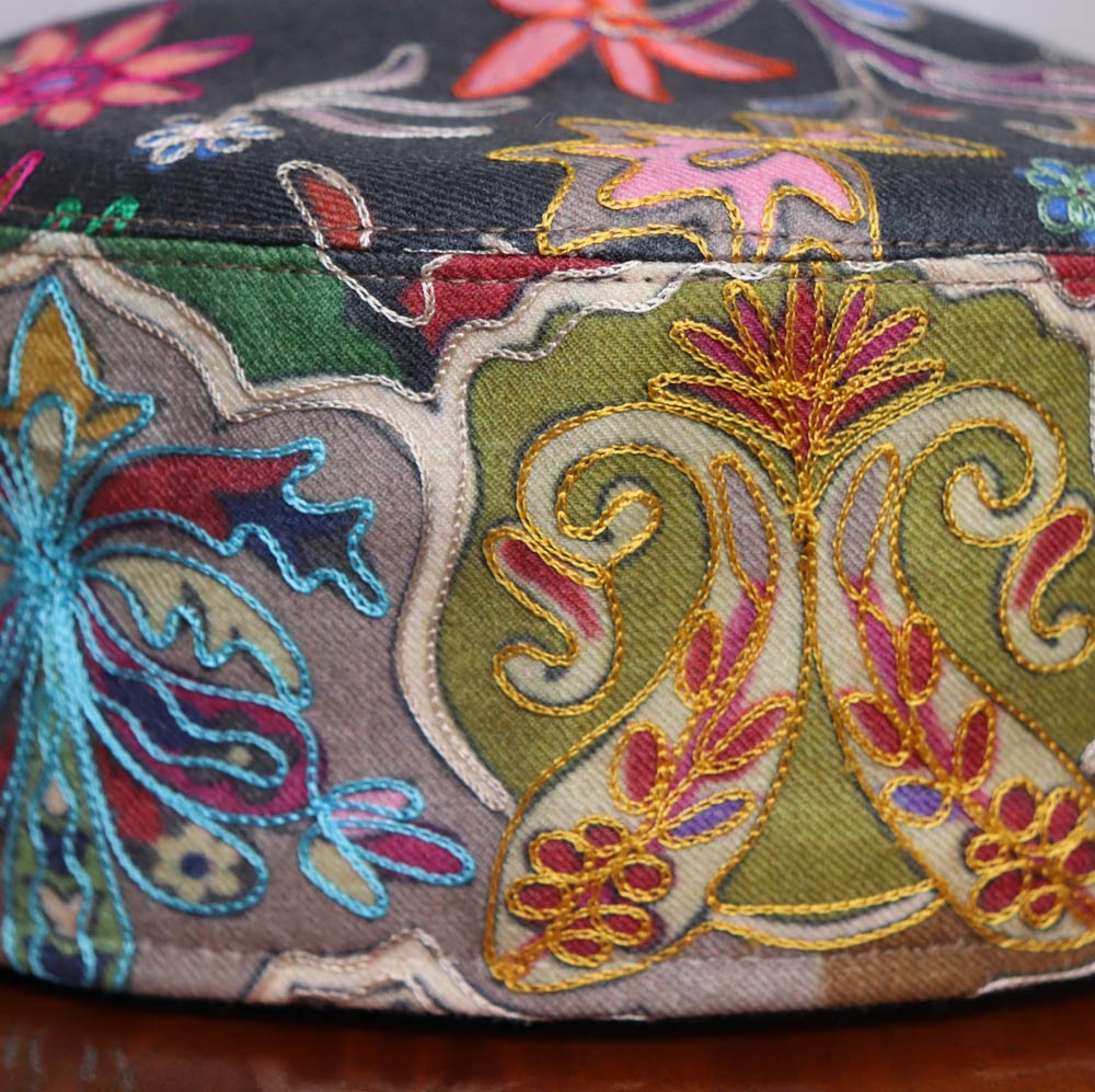 Ramzan Kani Kalamkari Embroidered Cap - Gyawun