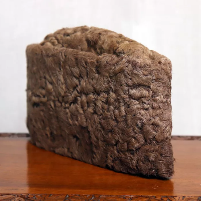 Premium Kashmiri Chocolate Brown Karakul Cap - Gyawun